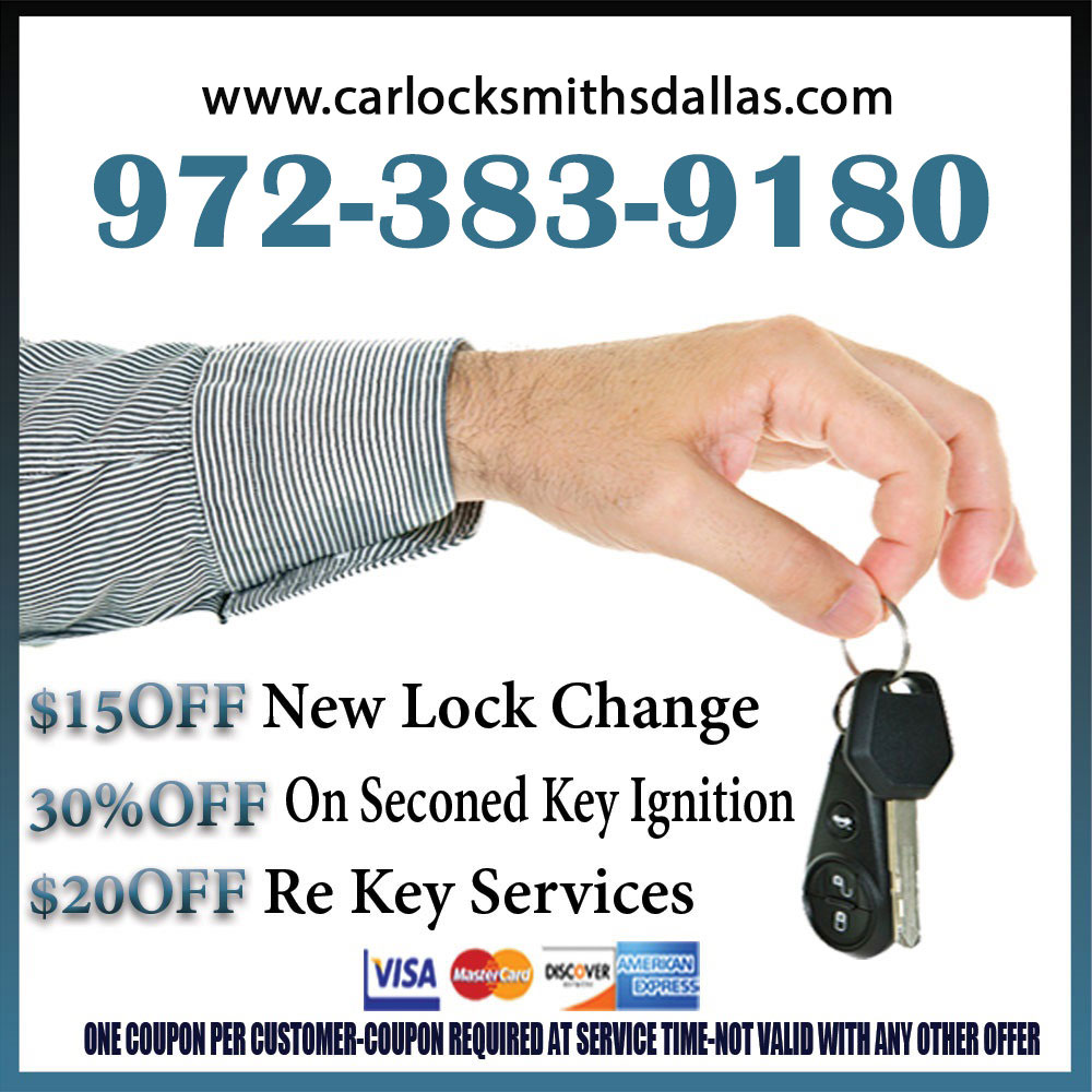 Auto Locksmith Dallas Texas - Replace Car Keys - Lockout